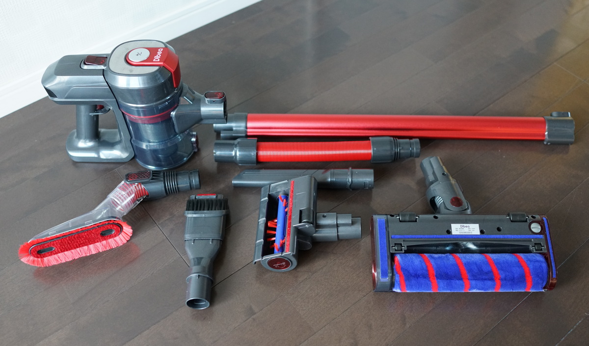 Dibea D008 Pro コードレス掃除機レビュー $179.99と格安でダイソンリスペクトデザイン！ | ガジェットフリーク