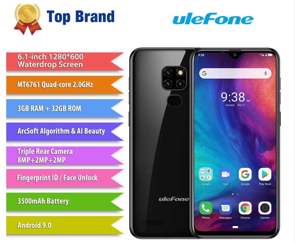 【セール価格$94.99】Ulefone Note 7P スペックレビュー CPU評価・対応周波数・割引クーポンなどまとめ | ガジェットフリーク